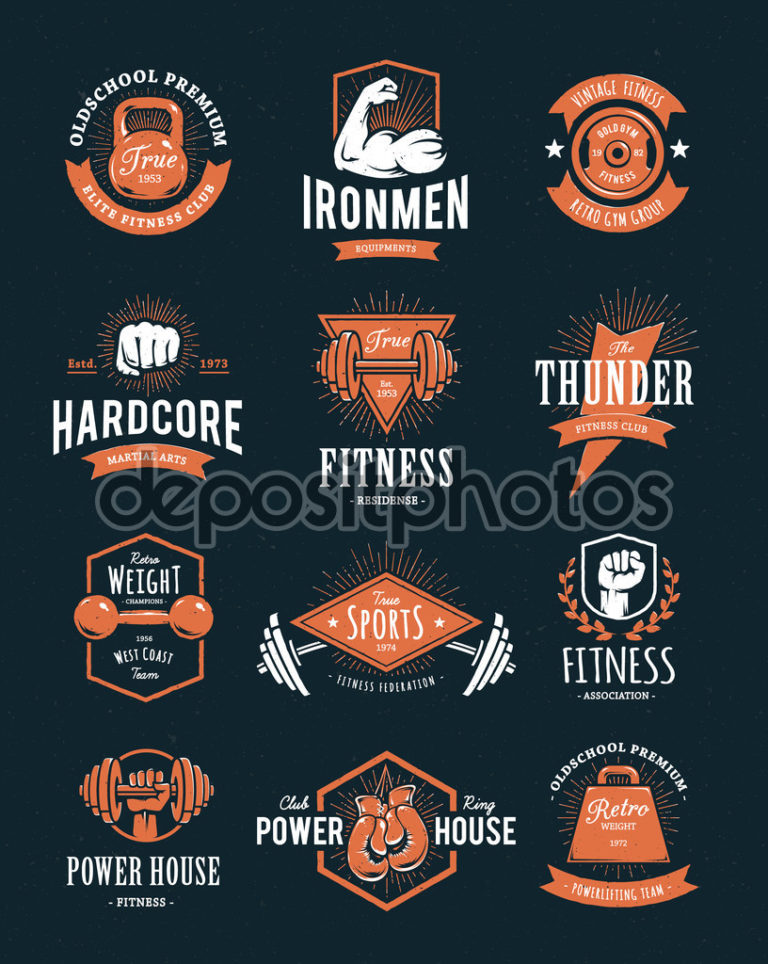 140+ Fitness Logo Ideas For Gyms & Exercise Brands